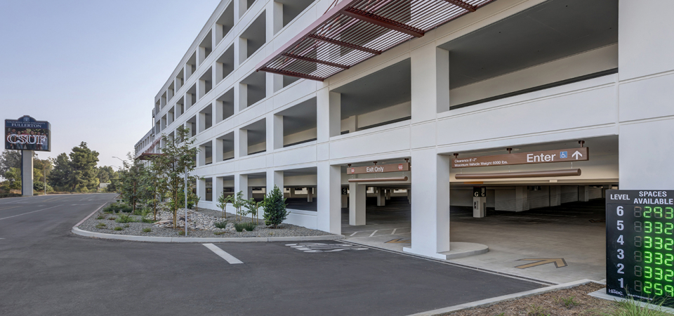 CSU Fullerton Eastside Parking Structure 2 - IPD : IPD
